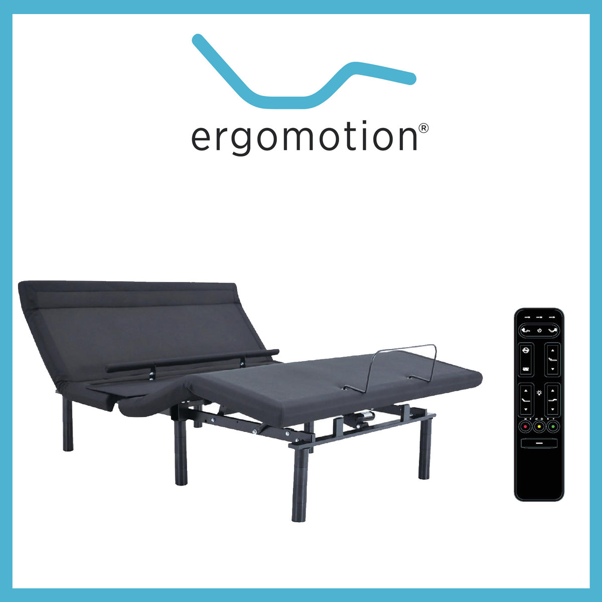 Ergomotion® Rio 5.0 Adjustable Base – Mattress Now